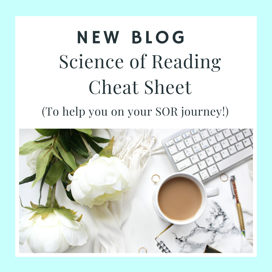 Science of Reading terms you need to know – Loving the Littlies