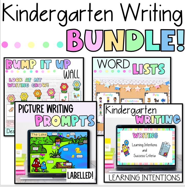 Kindergarten Writing Tools Bundle – Loving the Littlies