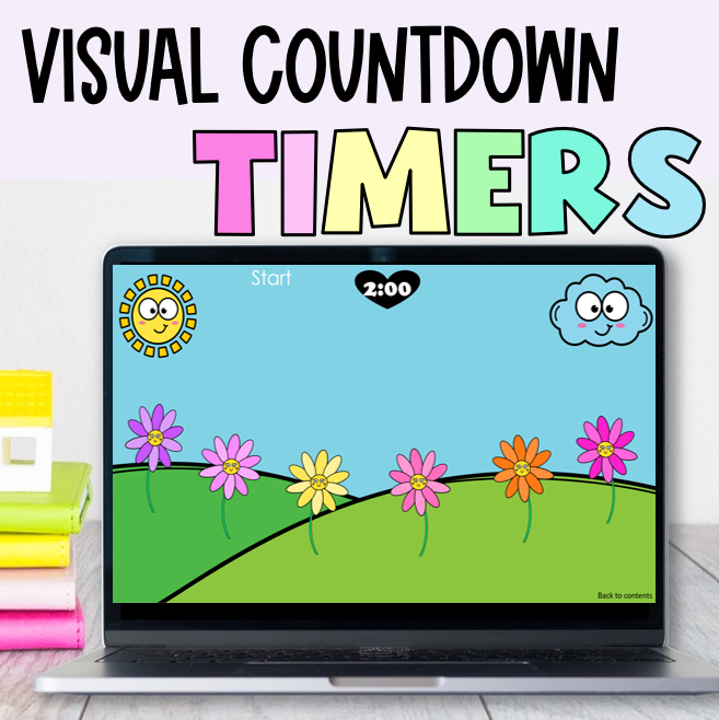 Visual Countdown Timers PowerPoint | Digital Classroom Timers – Loving ...