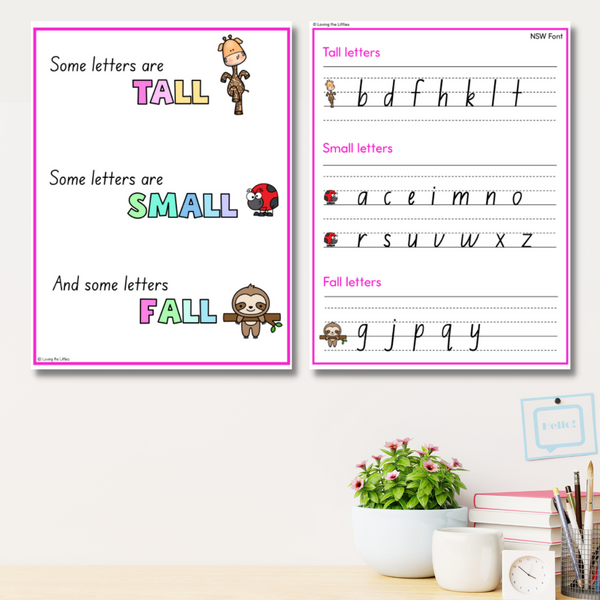 Dotted thirds handwriting support – Loving the Littlies