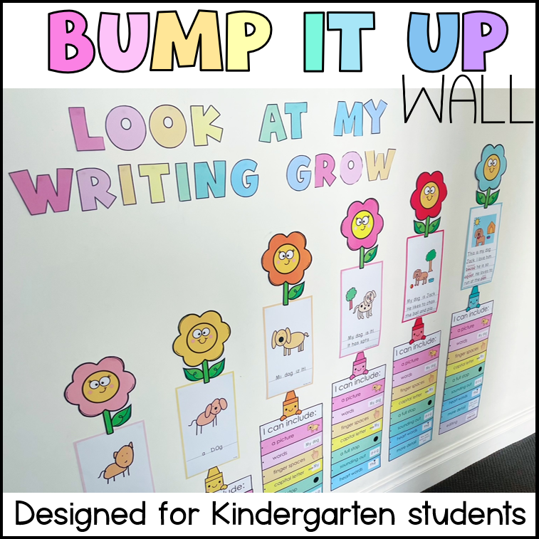Bump it up wall for Prep/Kindergarten – Loving the Littlies