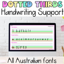 Dotted thirds handwriting support – Loving the Littlies